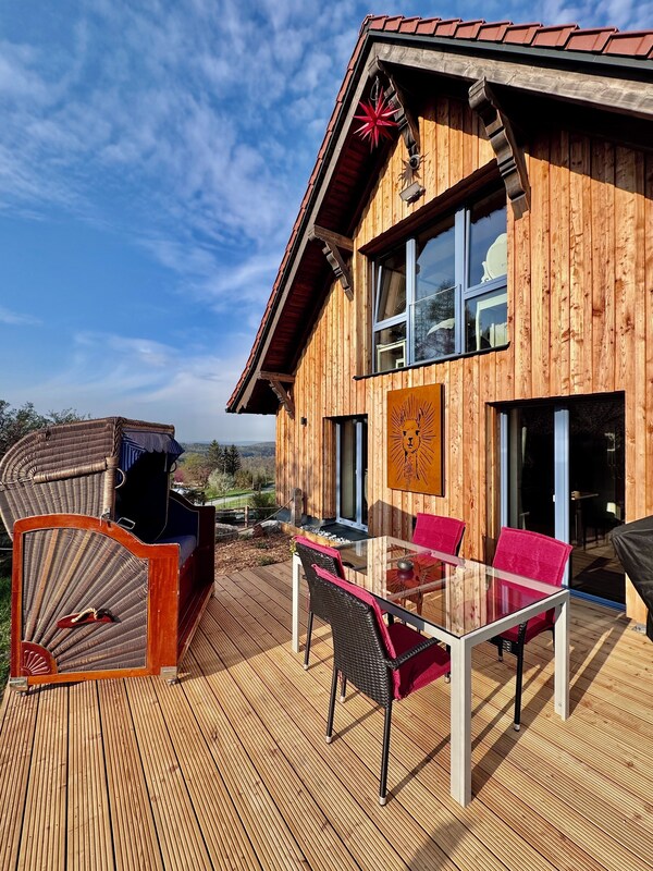 Top Moderne Fewo-alpakahof Zum Himmelreich, Terrasse, Parkplatz, Traumhafte Lage - Sachsen
