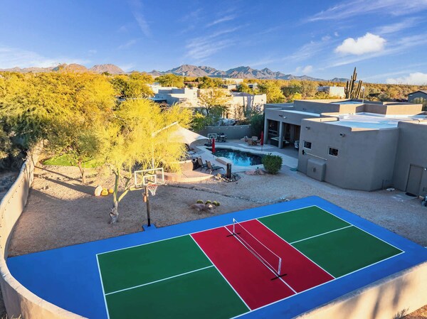 5br | Pool, Patio, Outdoor Tv & In-pool Hoops - Phoenix, AZ
