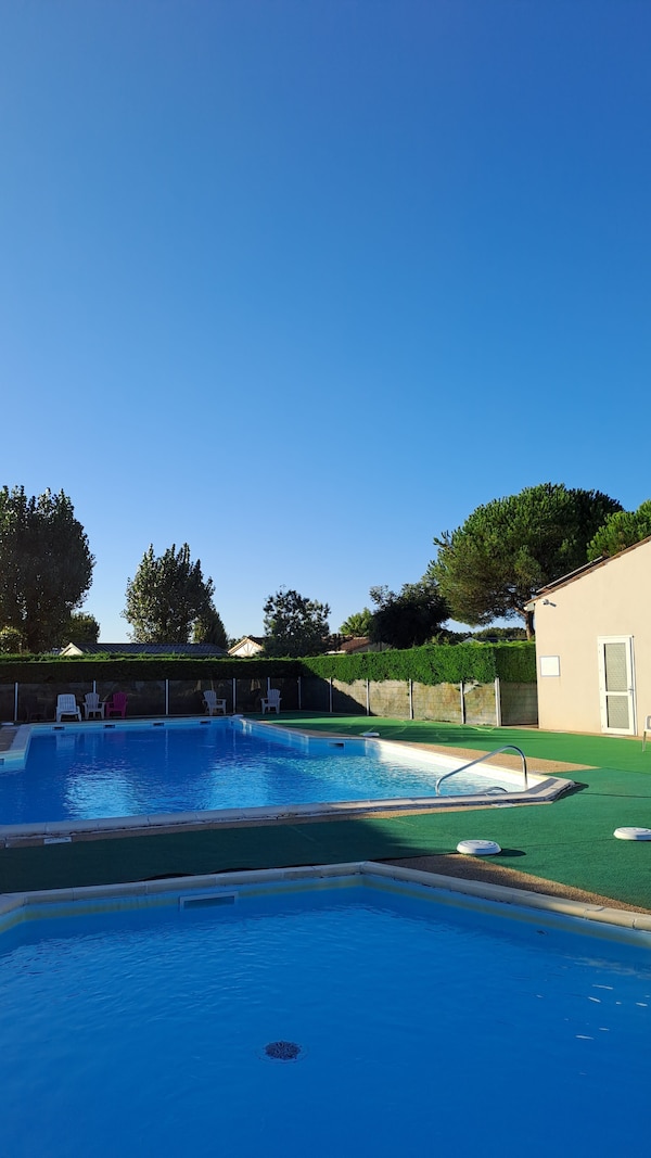 Mobil Home 4 Places Terrasse Couverte à 2 Pas De La Plage. Animaux Non Acceptés - Ronce-les-Bains