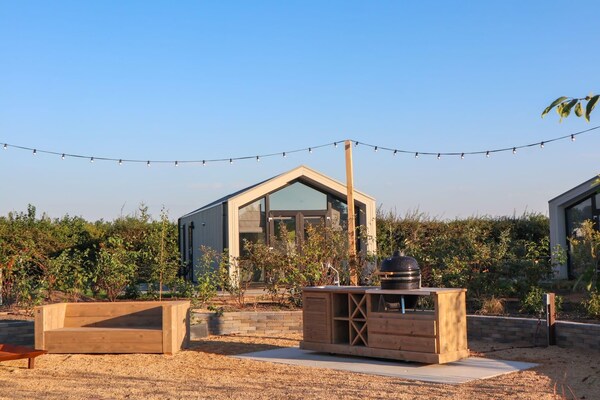 Tiny House Met Slaapvide En Een Terras - Doesburg