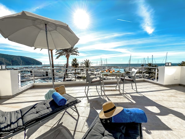 Penthouse Moraira With Views To The Club Nautico - Moraira