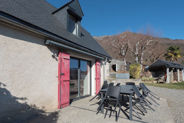 Gîte D'ayzi - Charmant Avec Vue Panoramique, Idéal Famille Ou Amis, à 15 Min De Lourdes - Argelès-Gazost