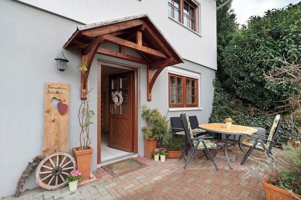 Appartement "Heike Schreiber" Avec Vue Sur Les Montagnes, Terrasse Privée Et Wi-fi - Oberkirch