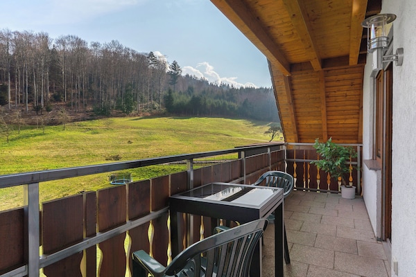 Ferienwohnung 'B, 4 Sterne' Mit Bergblick, Gemeinschaftsgarten Und Wi-fi - Kappelrodeck