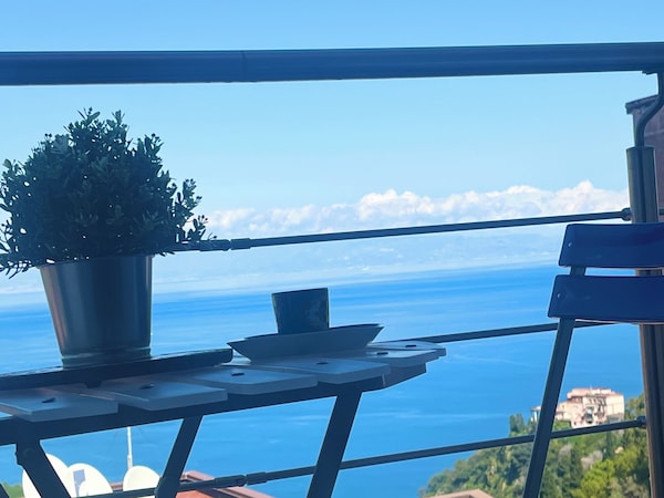 Taormina Center Sea View - 陶爾米納