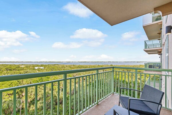 River Fly In: The Cocoa, Launchpad Lookout View - Cocoa, FL