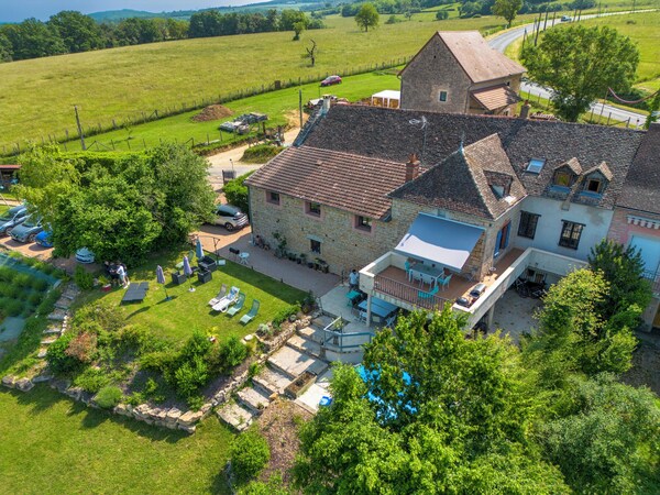 Gite "La Maison De La Colline" 5 Minutes De Tournus Sud Bourgogne - Saône-et-Loire
