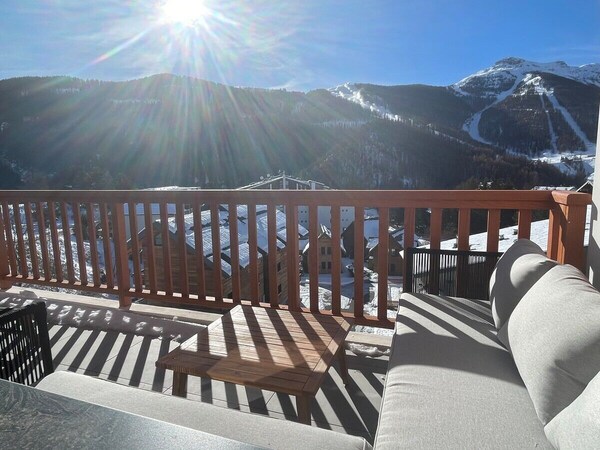 Superbe 3 Pièces Classé 4 éToiles- Vue Panoramique Montagne - Auron