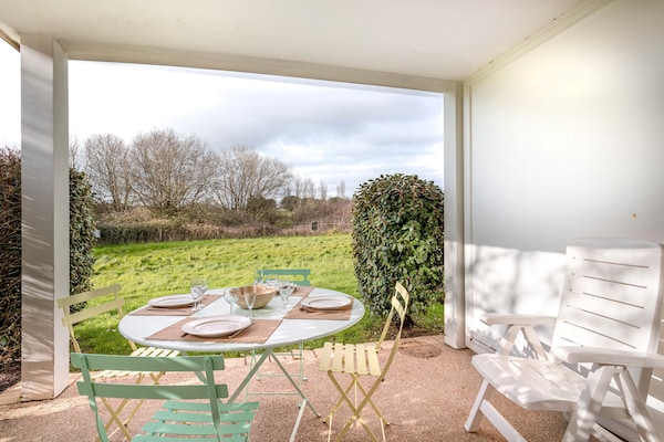 Appartement 'Charmant Logement' Avec Piscine Partagée, Terrasse Privée Et Wi-fi - Plage du Veillon