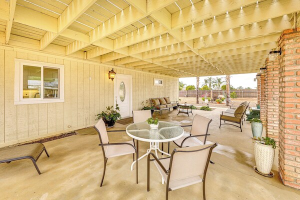 Patio & Workspace: Peaceful Riverside Retreat! - Riverside, CA