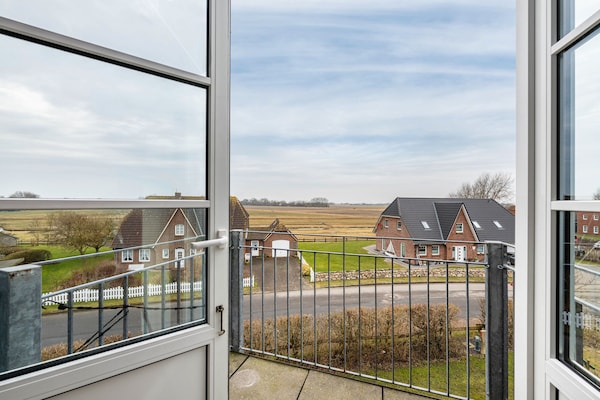 Ferienwohnung 'Inselliebe' Mit Balkon Und Wi-fi - Hooge