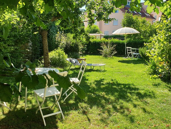 Ferienhaus 'Schlößleweg 2a' Mit Privater Terrasse, Privatem Garten Und Wi-fi - Bodman-Ludwigshafen
