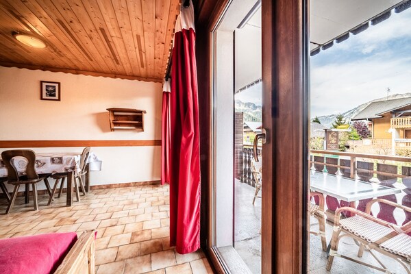 Einzimmerapartment 'Le Flocon - 4 Pers' Mit Bergblick, Balkon Und Wi-fi - La Chapelle-d'Abondance