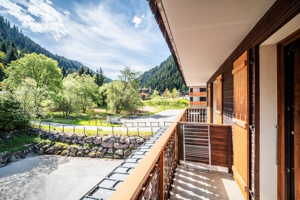 Einzimmerapartment 'Le Cabri - 2 Pers' Mit Bergblick, Balkon Und Wi-fi - Châtel