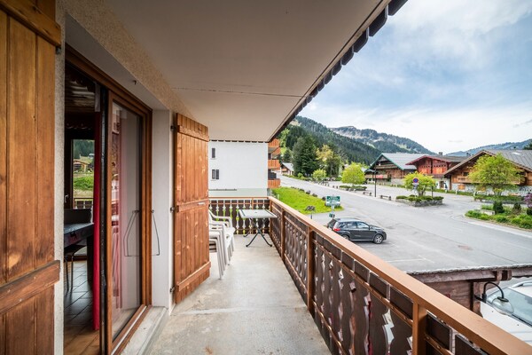 Einzimmerapartment 'La Sifflotte - 4 Pers' Mit Bergblick, Balkon Und Wi-fi - La Chapelle-d'Abondance