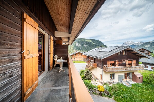 Apartamento 'Le Groomy - 5 Pers' Con Vistas A La Montaña, Balcón Y Wi-fi - Châtel