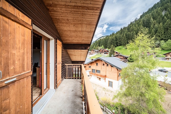 Apartamento 'Le Chamois De Bronze - 6 Pers' Con Vistas A La Montaña, Balcón Y Wi-fi - Châtel