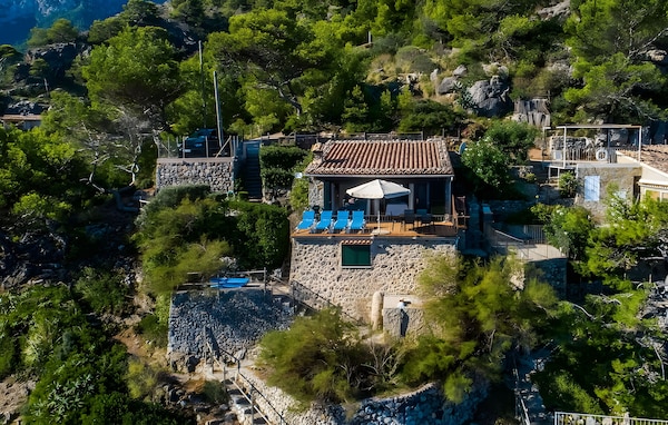 Ferienhaus 'Cala Deia' Mit Meerblick, Wi-fi Und Klimaanlage - Port de Sóller