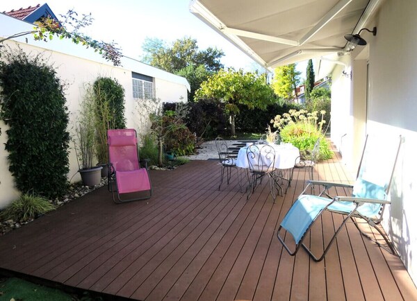 Flots & Sel" House 500m From The Beach - Lanton