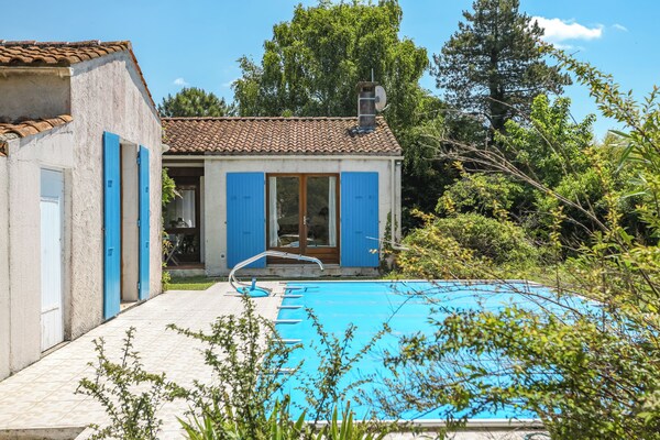 Grünes Paradies Mit Privatem Pool  Ruhige Oase Nahe Dem Château Doléron - Île d'Oléron