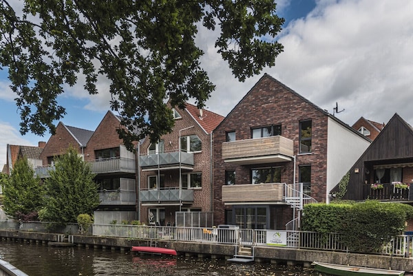 "Vechte-garten" Neubau Mit Blick Aufs Wasser &  Pp - Nordhorn