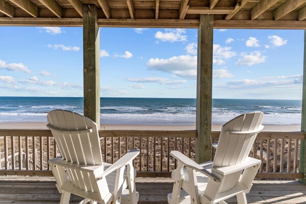 Seasons In Sand #181 - 7 Bd/7.5 Ba Oceanfront Home In North Topsail Beach - Topsail Island, NC