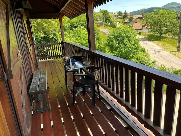 Chalet Entier, Vue Panoramique, Ruisseau Et Sauna. - Ballon d'Alsace