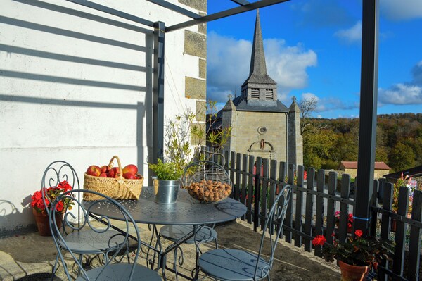 Gîte à La Campagne La Belle Du Clocher - Tout Inclus - Aubusson