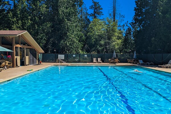 Nordic-style Home In The Forest With Private Beach Access, Seasonal Pool/hot Tub - Jarrell Cove State Park, Shelton