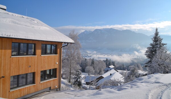 Holiday Apartment "Naturnah" With A Breathtaking Mountain Panorama - Dornbirn