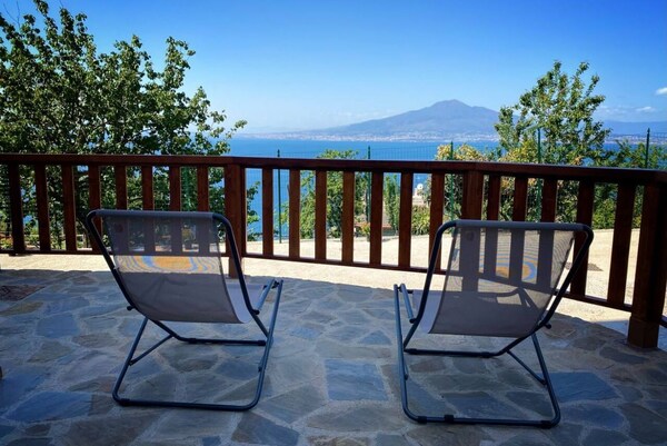 La Badia Vigneto - Sunset Home In Sorrento Coast - Vico Equense