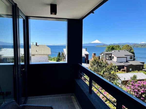 Hom I Vista Al Lago Depto Con Estacionamiento - Puerto Varas