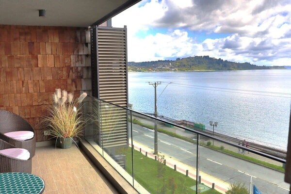 Hom I 3d2b Con Vista Al Lago Piscina Temperada - Llanquihue