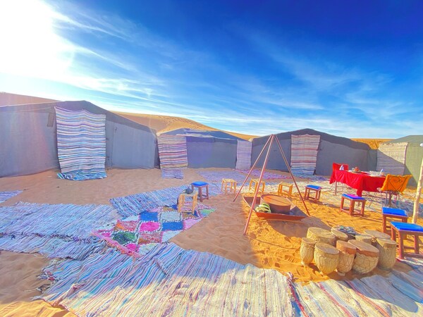 Traditional Camp In Merzouga Dunes - Marrocos