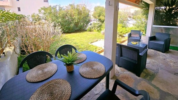 Charmant T2 43m2 Grand Jardin 3 Min De La Plage - Saint-Mandrier-sur-Mer