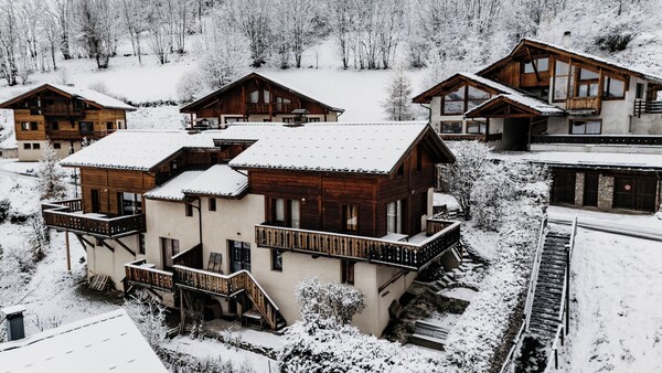 Beautiful Chalet With Enchanting Mountain Views - 300m From The Slopes - 12 Pax - Belle Plagne
