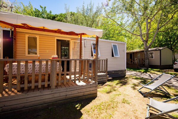 Plage à 1 Km | Piscine | Mobil-home Avec Tv 4p - Saint-Laurent-d'Aigouze