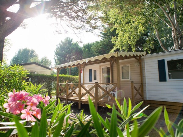 Mobilhome Climatisé | 2 Piscines | Plage à 1 Km - Saint-Laurent-d'Aigouze