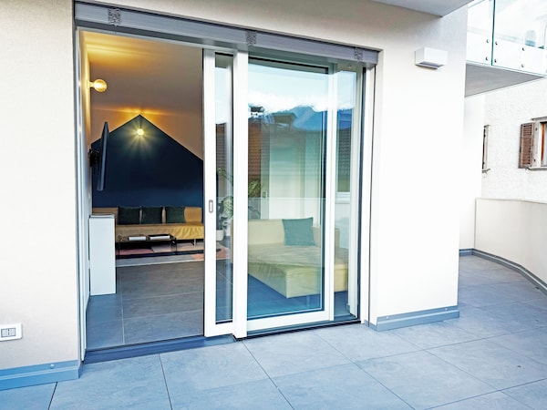 Apartment In The Center Of Levico With 3 Bedrooms, 2 Bathrooms, Terrace,garage And Elevator - Folgaria