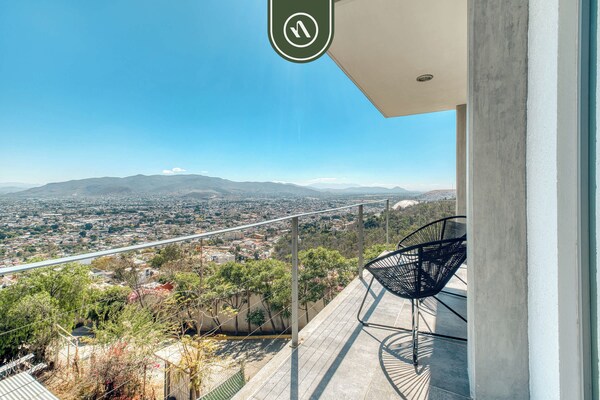 3 Br Condo - Panoramic Views - 5 Min To Downtown - Oaxaca