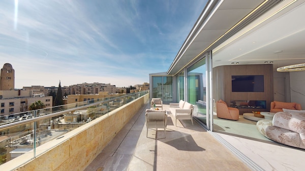 Exclusive King David Penthouse-4br &Breathtaking Views! - Jerusalem