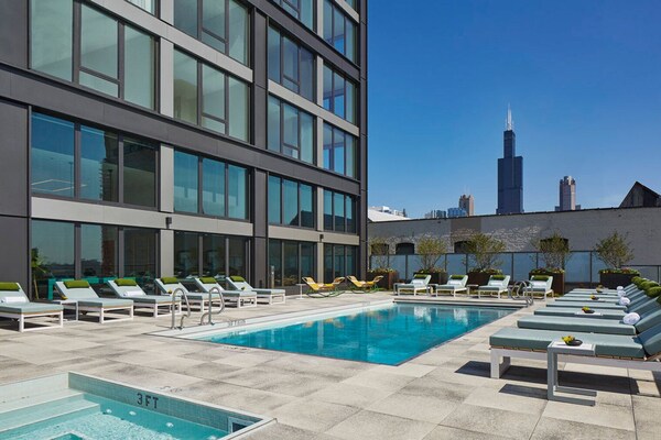 Blueground | West Loop, Pool & Ac, Nr Willis - Şikago, IL