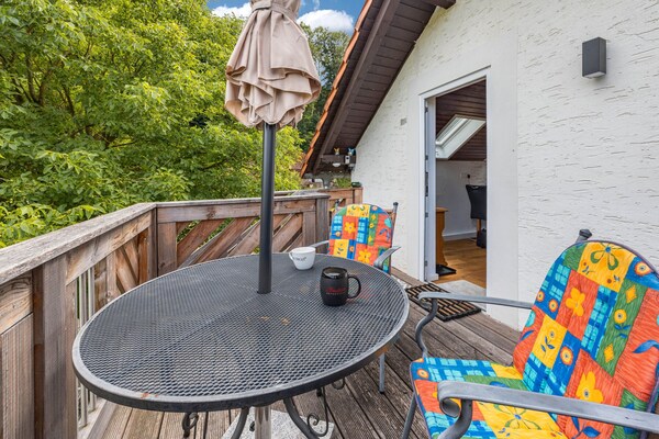 Ferienwohnung 'Mit Flair' Mit Privatterrasse, Balkon Und Wi-fi - Trendelburg