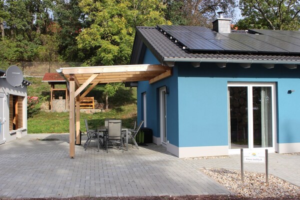 Ferienhaus 'Lifestyle' Mit Seeblick, Privater Terrasse Und Wi-fi - Muldestausee