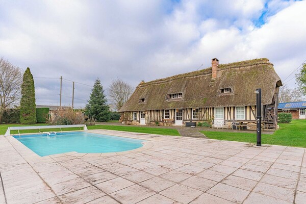 Agréable Maison De Campagne - 4ch/8p - Normandie - Bourgtheroulde-Infreville