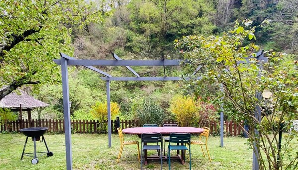 Gîte L'ardèche En Bord De Rivière Avec Cascade - Domaine Au Ch'ti Ardéchois - Privas