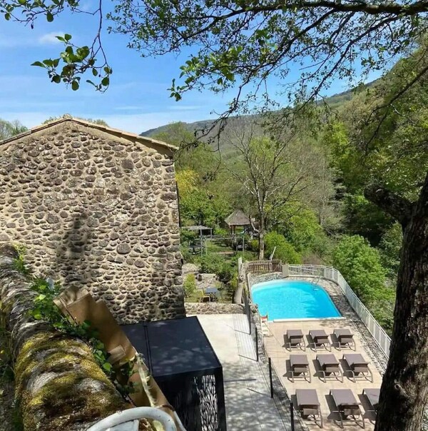 Gîte La Magnanerie En Bord De Rivière Avec Cascade - Domaine Au Ch'ti Ardéchois - Privas