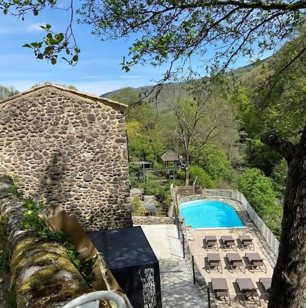 Gîte La Magnanerie En Bord De Rivière Avec Cascade - Domaine Au Ch'ti Ardéchois - Privas