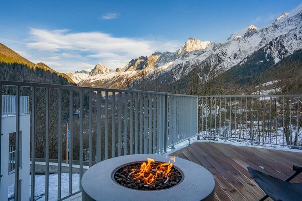 Mist - 2ch 2sdb | Views | Lifts 400m | Garage | Spa - Les Houches