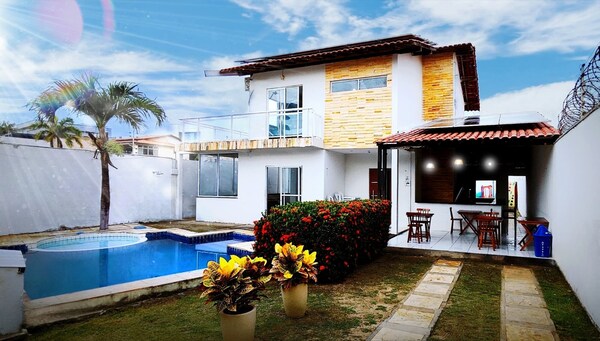Beautiful Duplex Guest House Or Vacation Rental In Praia Do Meio/araçagy - São Luís
